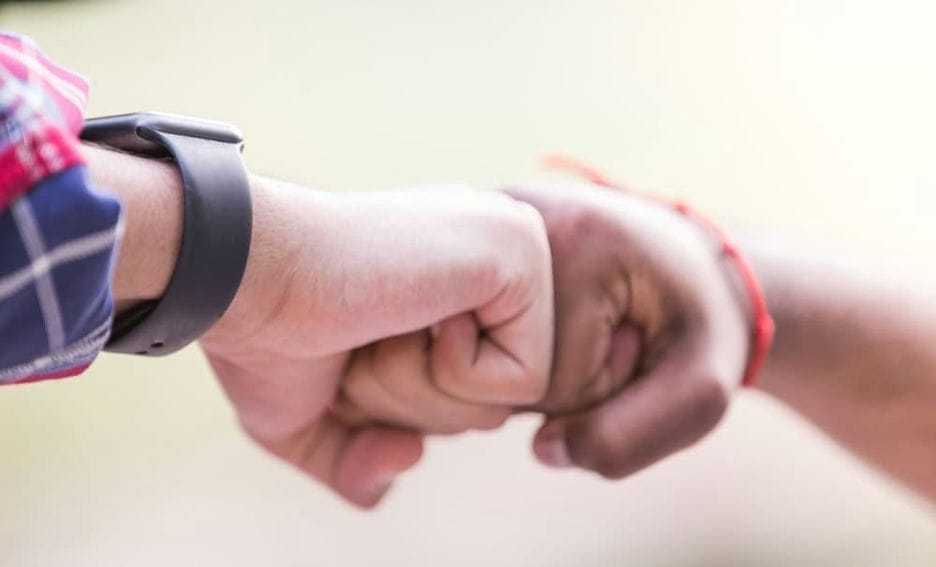 How one teacher empowers students with a handshake